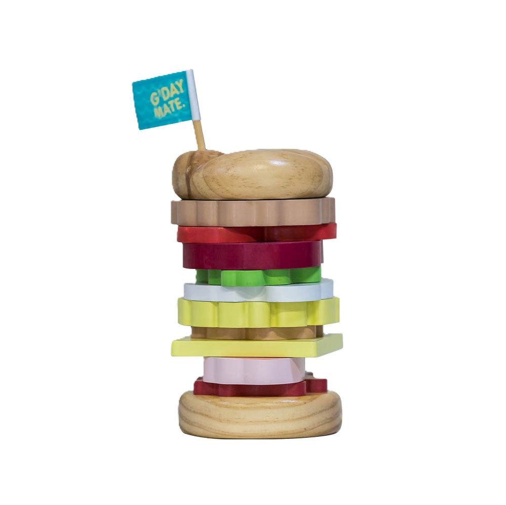 Stacking Burger Toy – Ninapatina